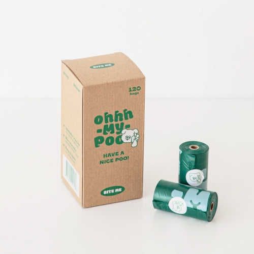 Oxo-Bio Degradable Plastics Poop Bags - Ohhh My Poo – Our Haru