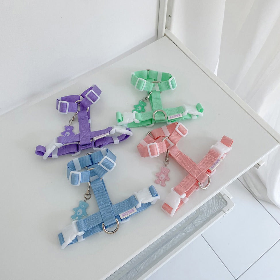 Lovely Bear Harness (4 colors) – Our Haru